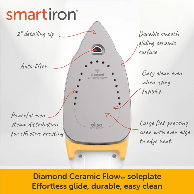 Oliso Pro Smart Iron with iTouch – Elna Direct